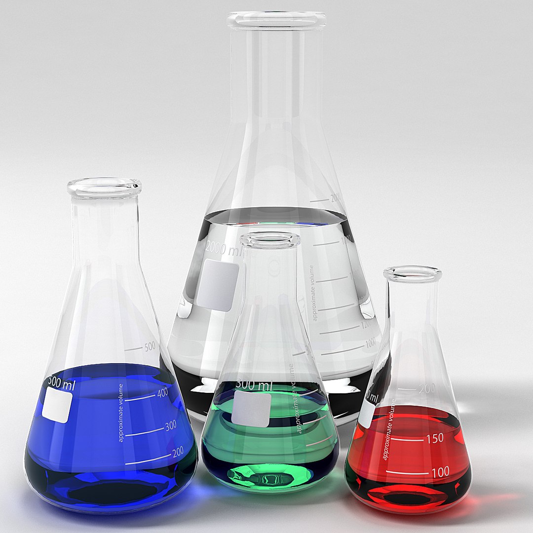 Max Erlenmeyer Flask 4 Sizes