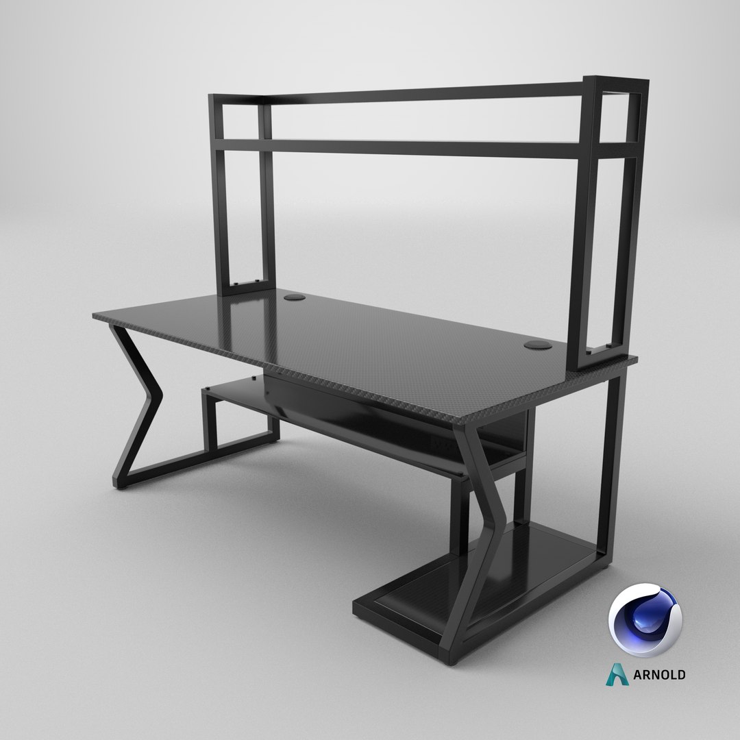 Modern Gaming PC Table Interior Design Ready 3D Model 3D - TurboSquid ...