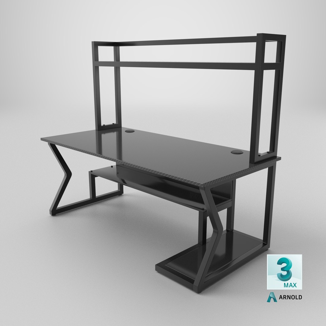 Modern Gaming PC Table Interior Design Ready 3D Model 3D - TurboSquid ...