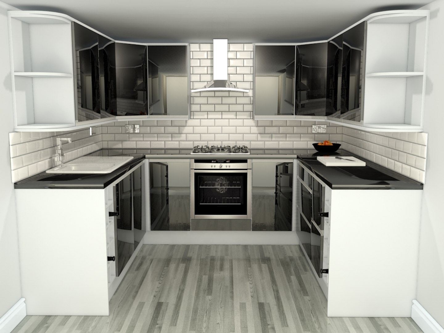 Realistic Kitchen Set Real Max