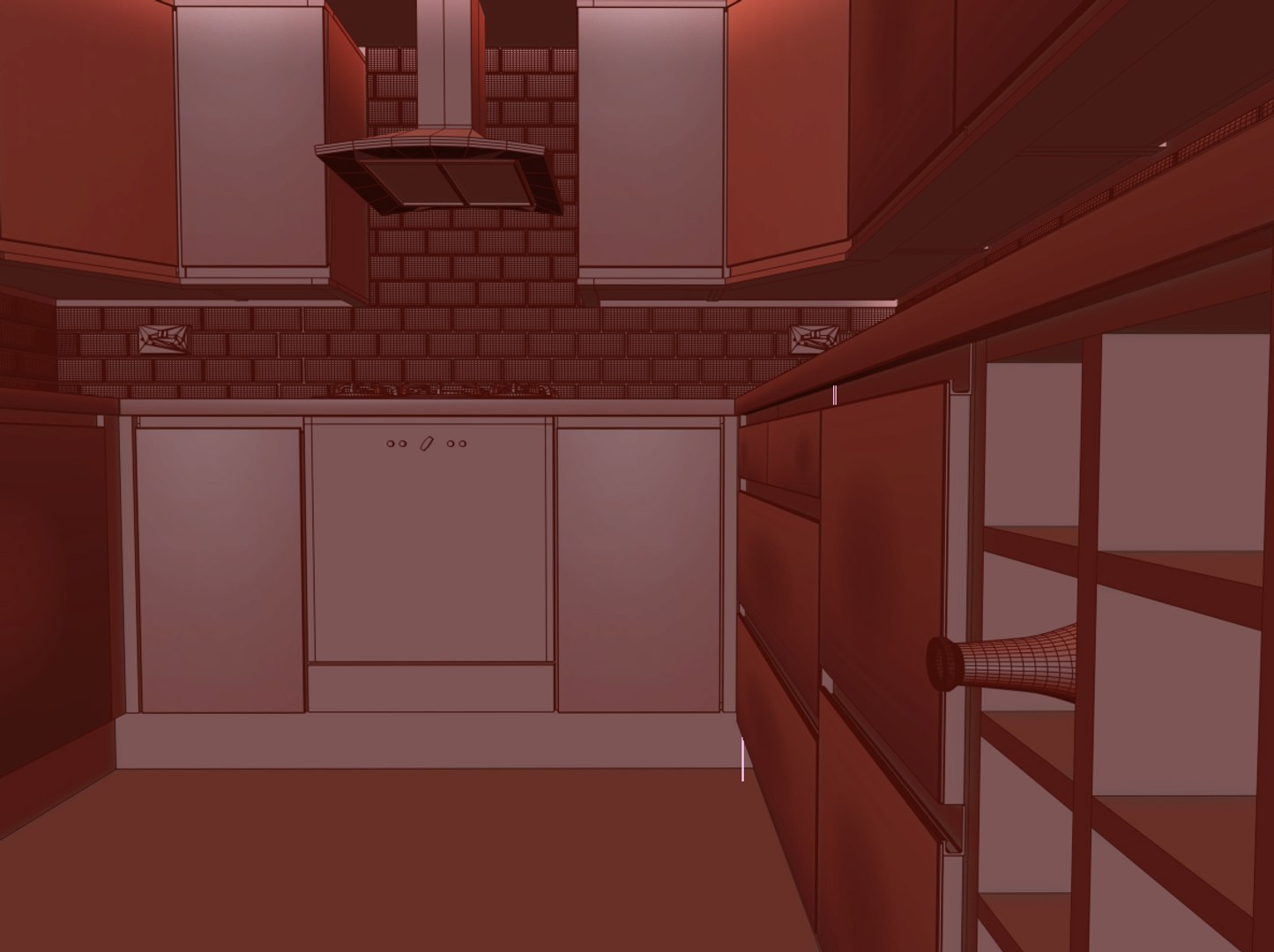 Realistic Kitchen Set Real Max