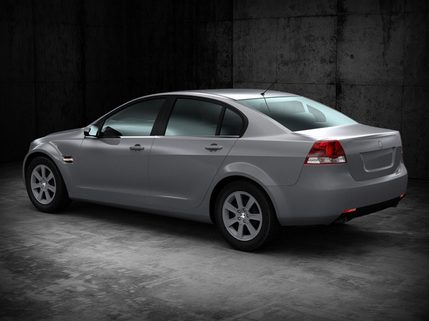 3d model holden commodore