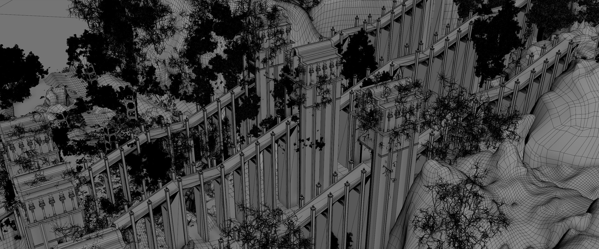 3D Model Fantasy Death Temple Environment - TurboSquid 2171995