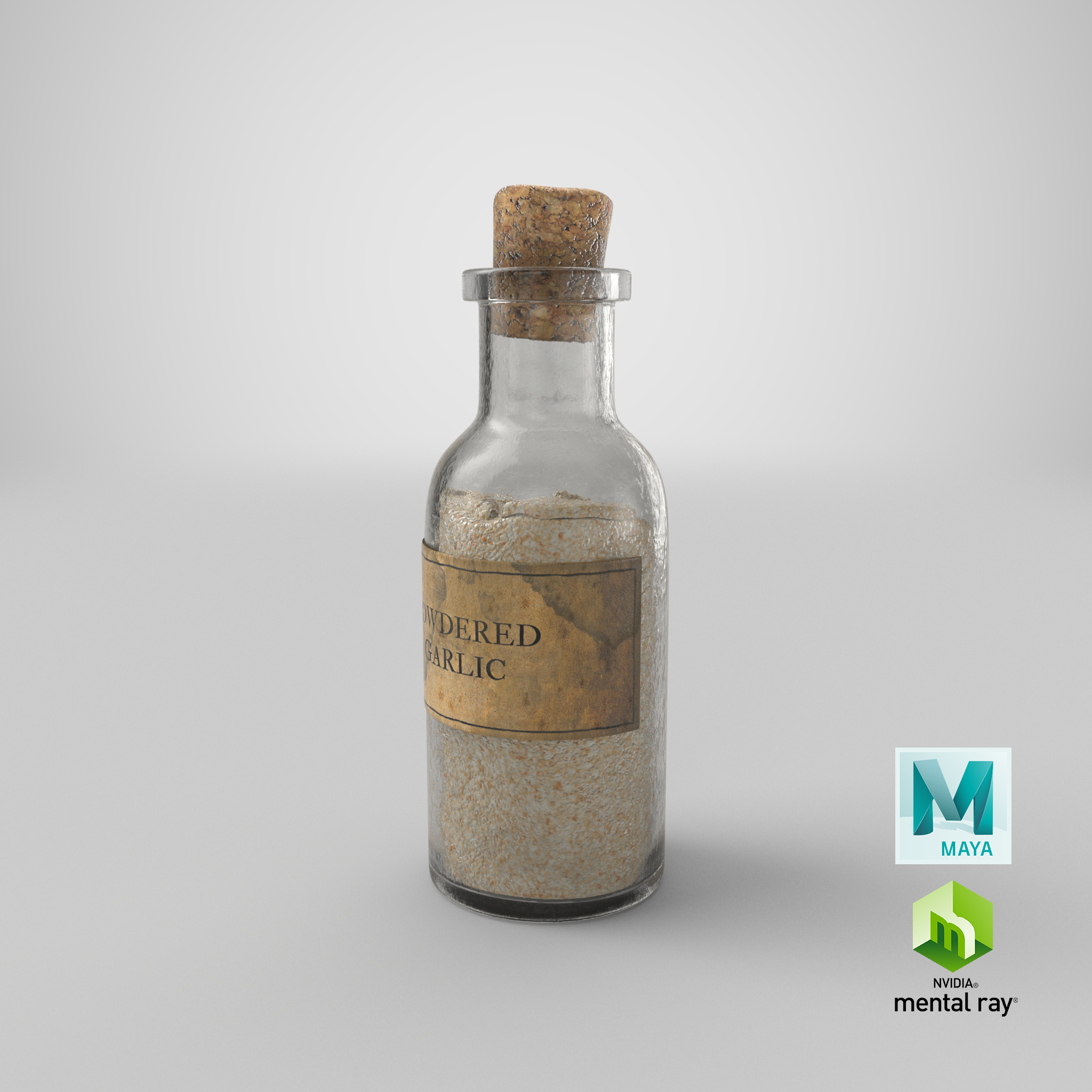 vampire hunter kit powdered 3d c4d