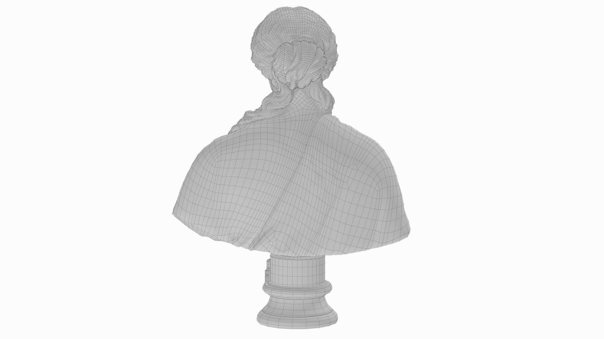 Roman Woman Bust 3D model - TurboSquid 1982236