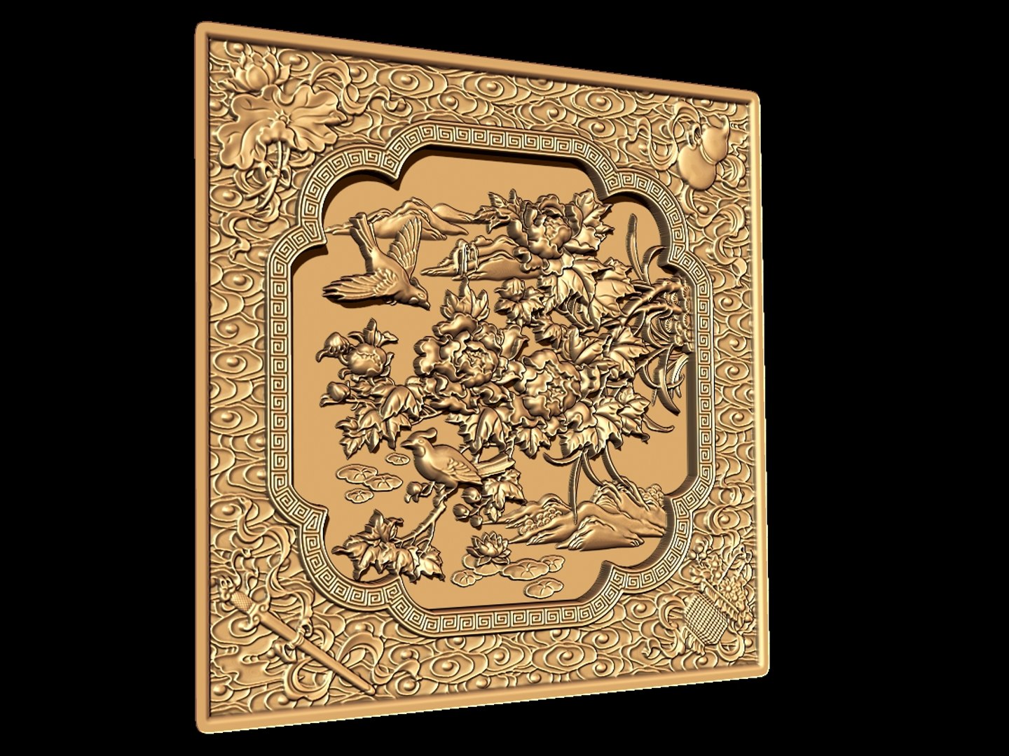 Stl Cnc Router Engraving 3d 3ds