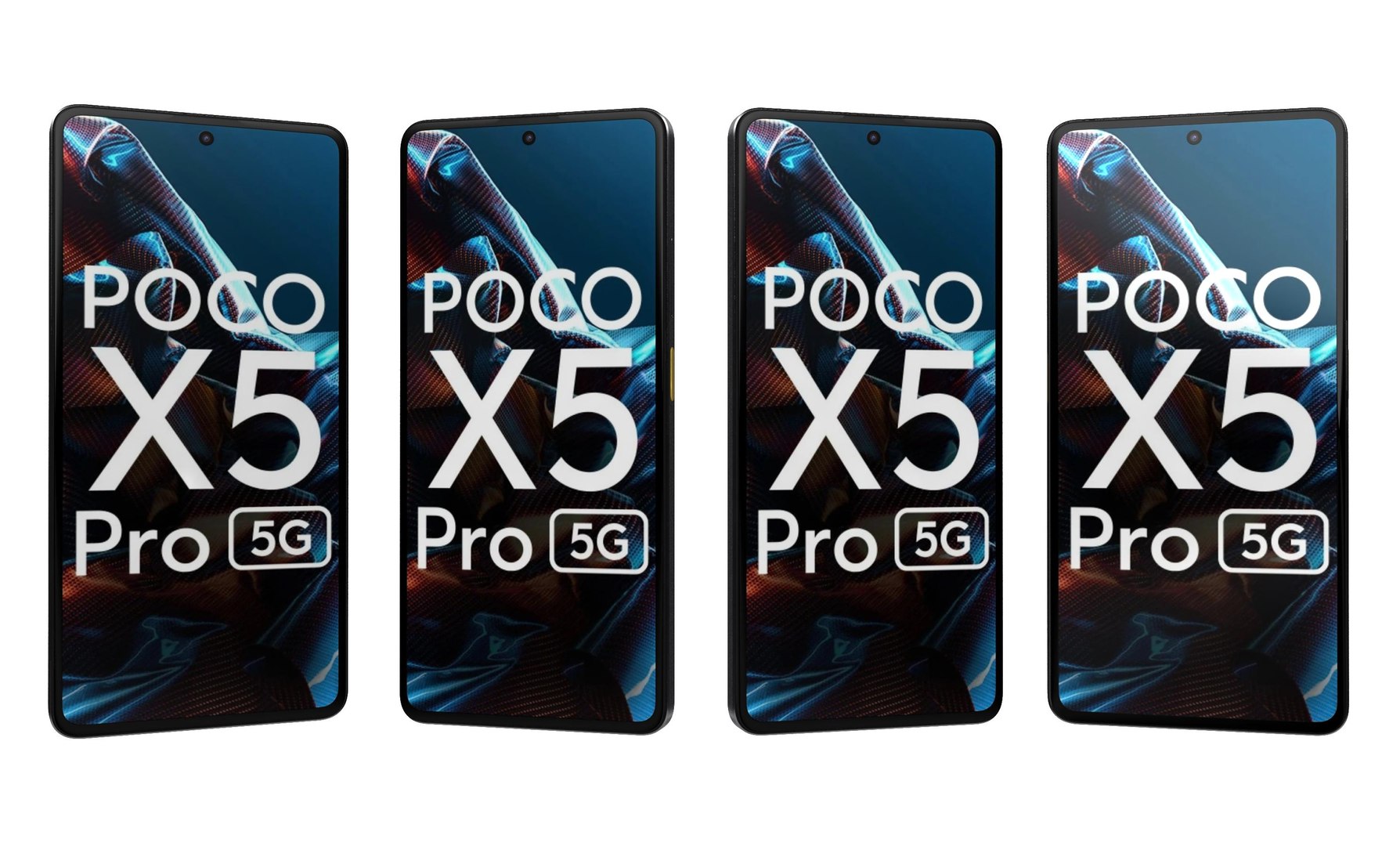 3D Xiaomi Poco X5 Pro 5G Yellow - TurboSquid 2032552