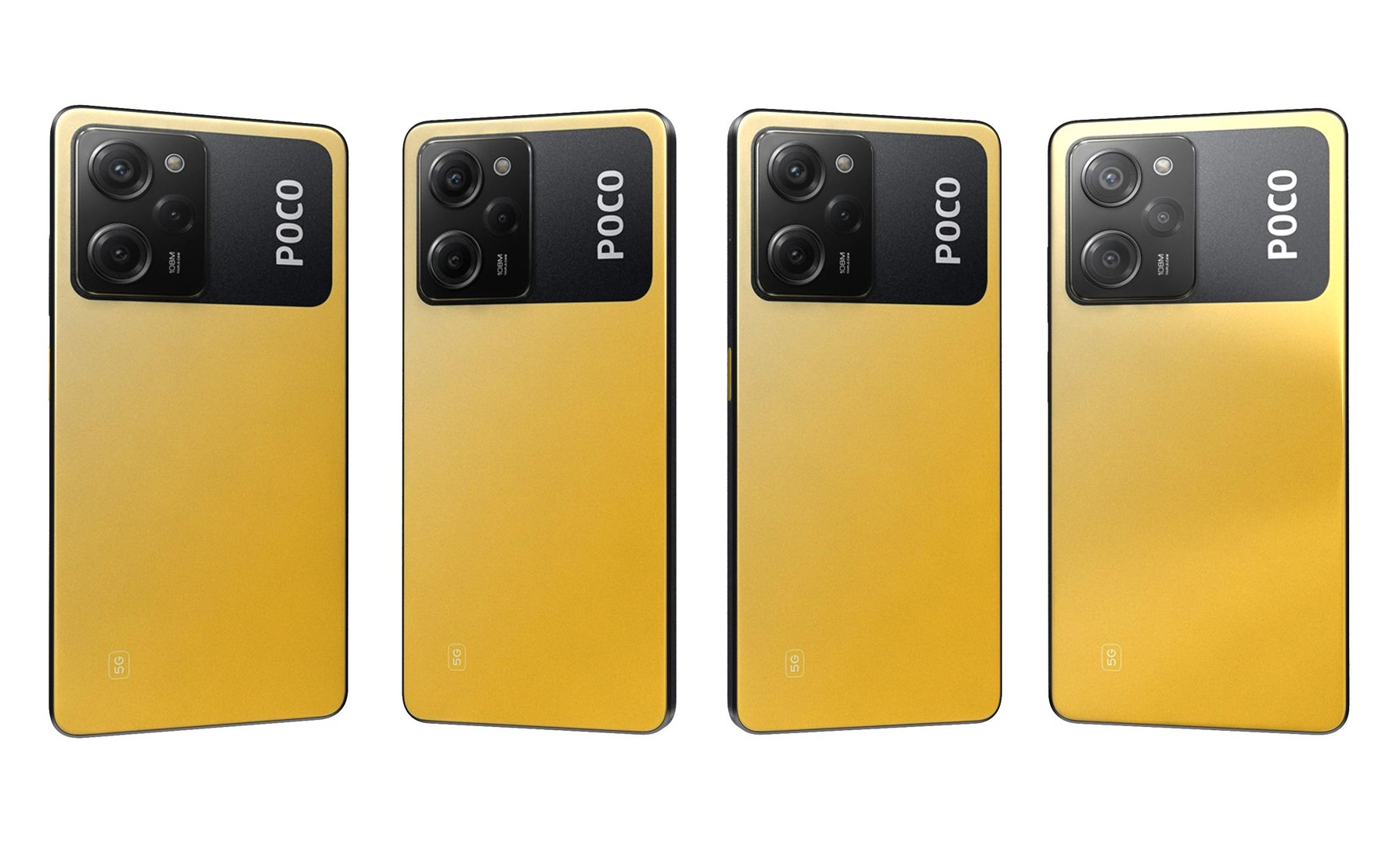 3D Xiaomi Poco X5 Pro 5G Yellow - TurboSquid 2032552
