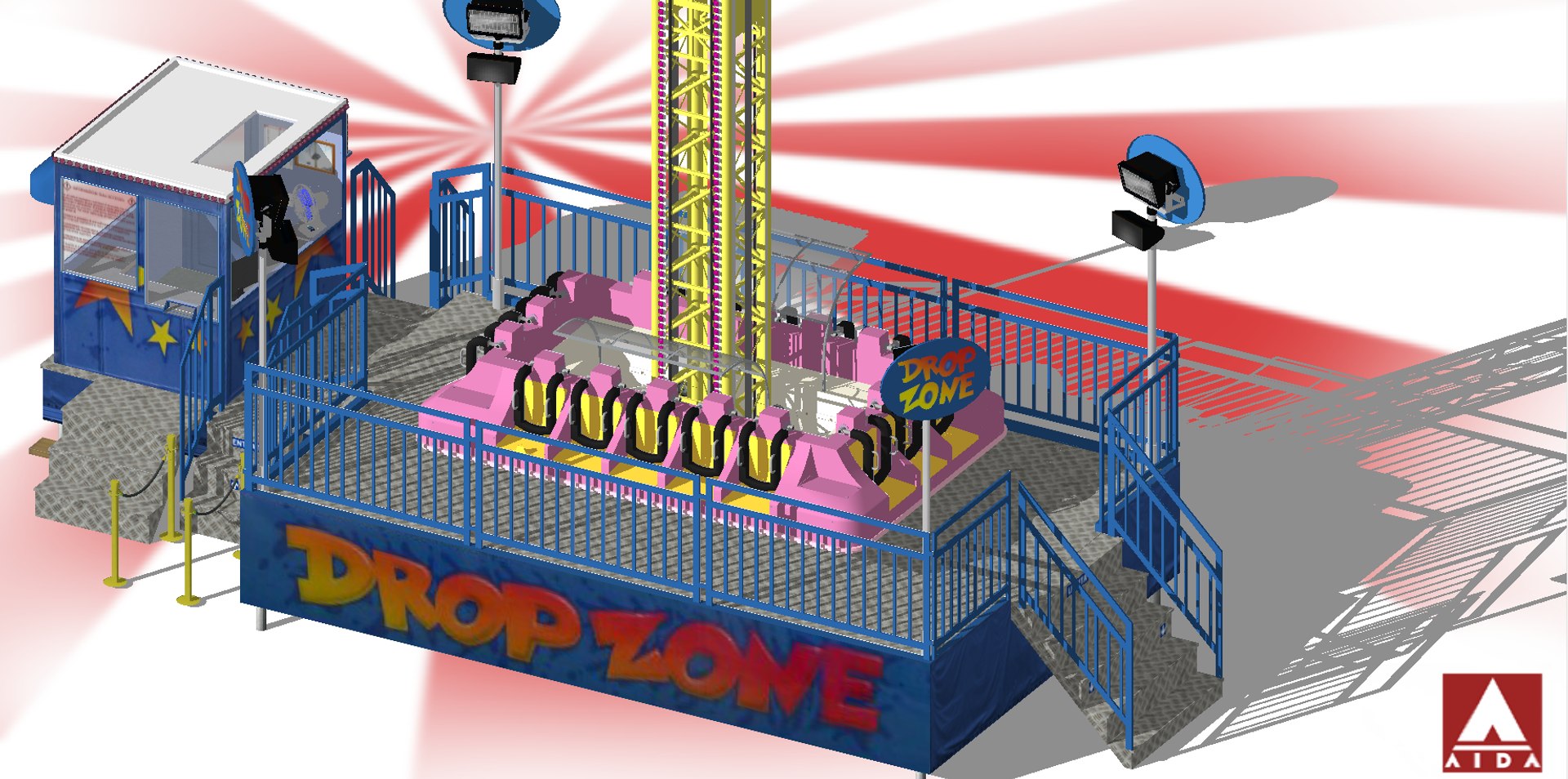 3D Model Drop Zone - TurboSquid 1209558