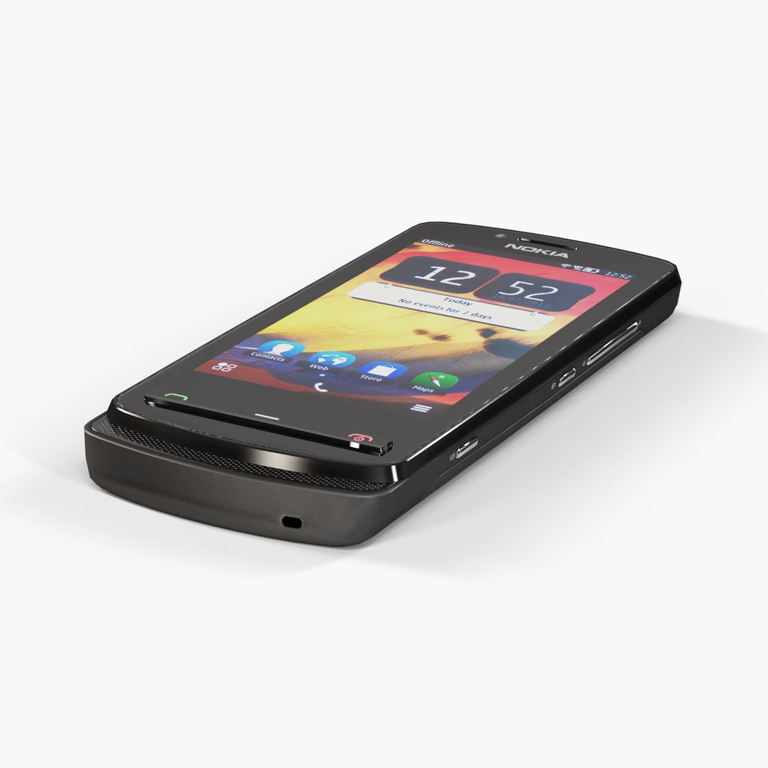 max low-poly nokia 700