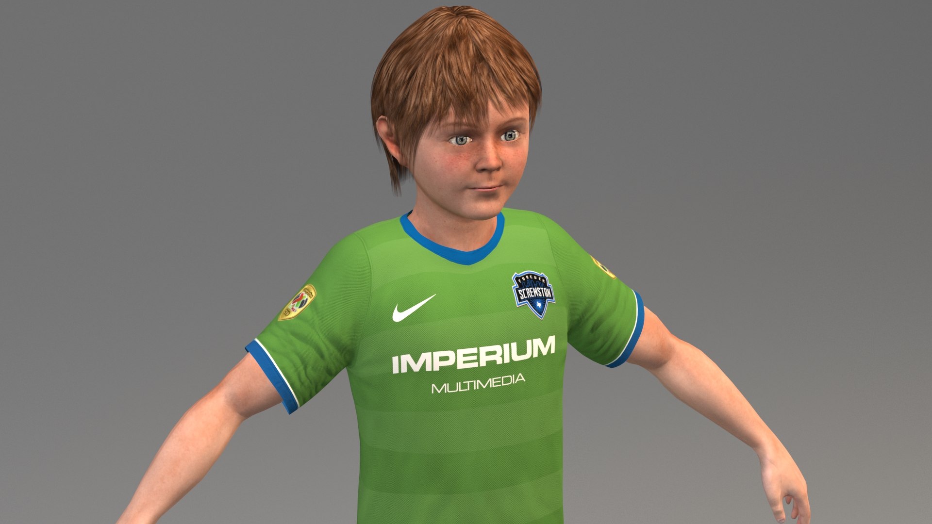 3D soccer player 4k 2020 model - TurboSquid 1511398