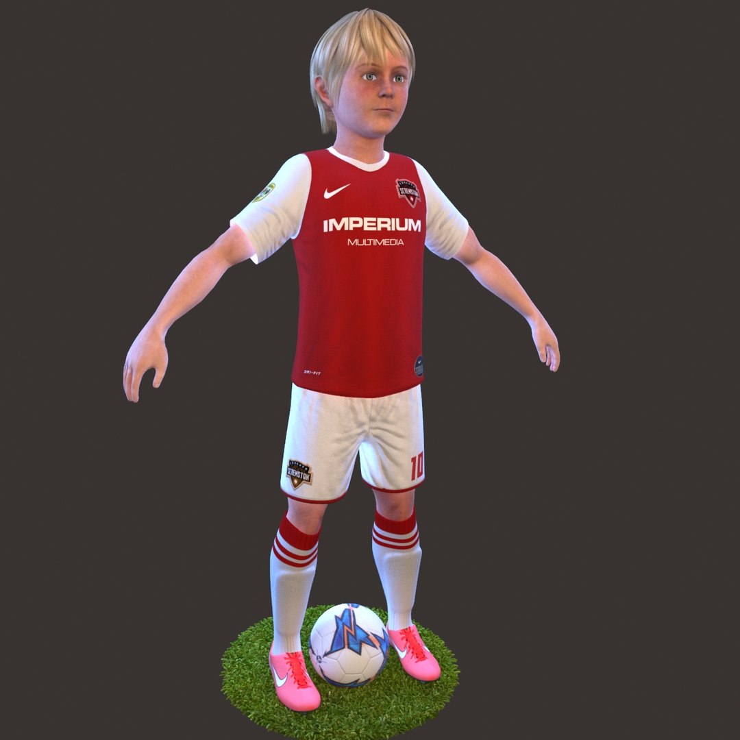 3D soccer player 4k 2020 model - TurboSquid 1511398