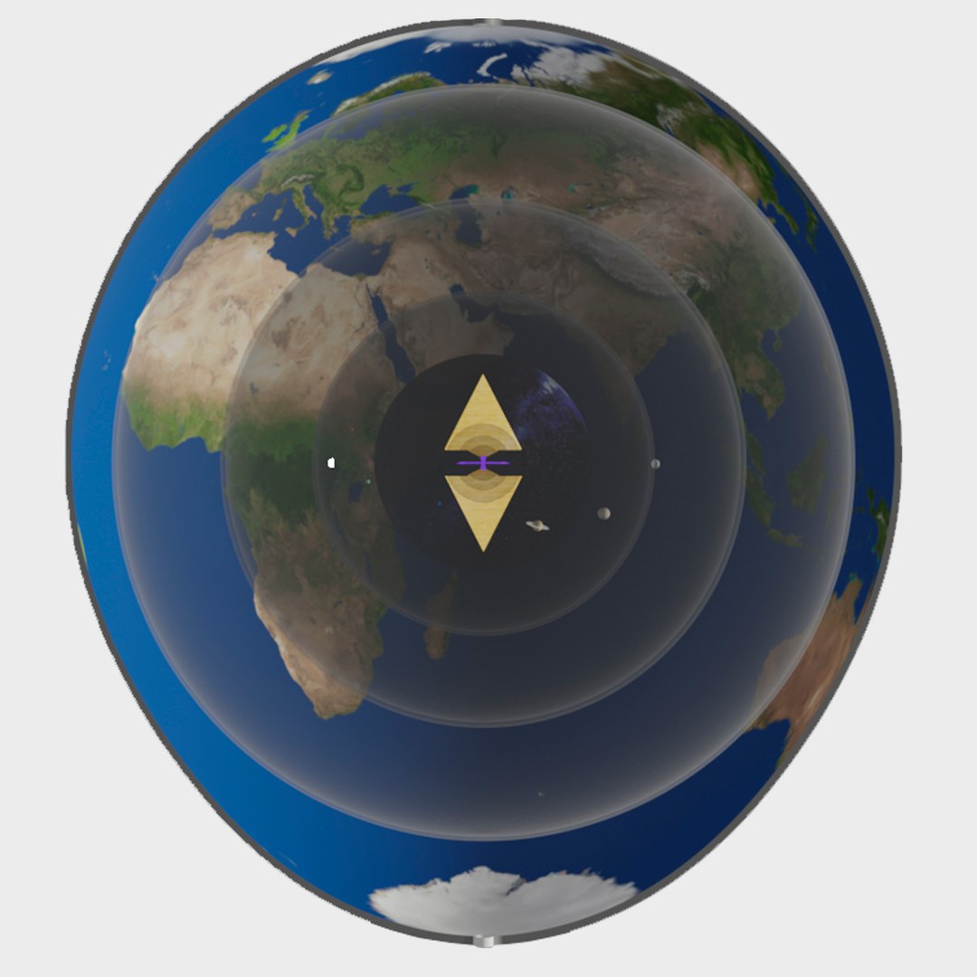 Hollow Earth 3D Model animation 1 Year 3D - TurboSquid 1923299