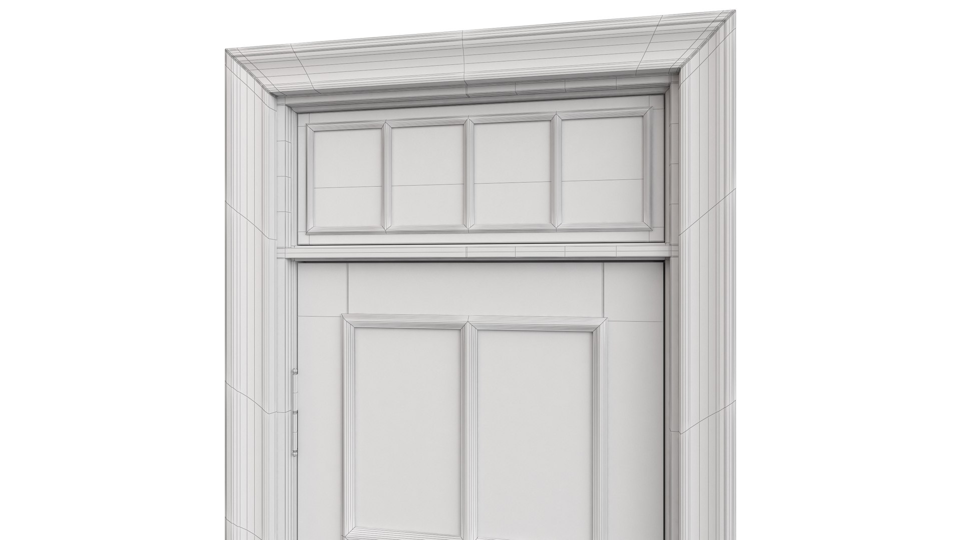 Entrance Classic Door 99 3D Model - TurboSquid 2138083