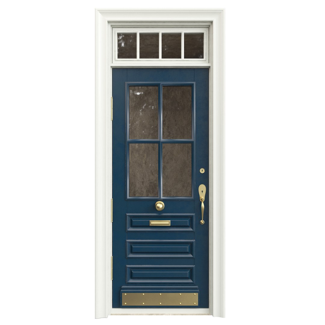 Entrance Classic Door 99 3D Model - TurboSquid 2138083
