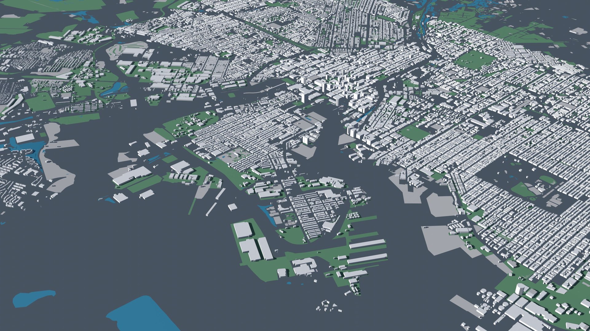 Mass Buildings - Baltimore USA 3D Model - TurboSquid 1972522