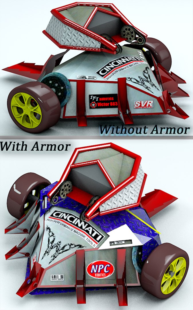 Robot fight 3D model - TurboSquid 1453148