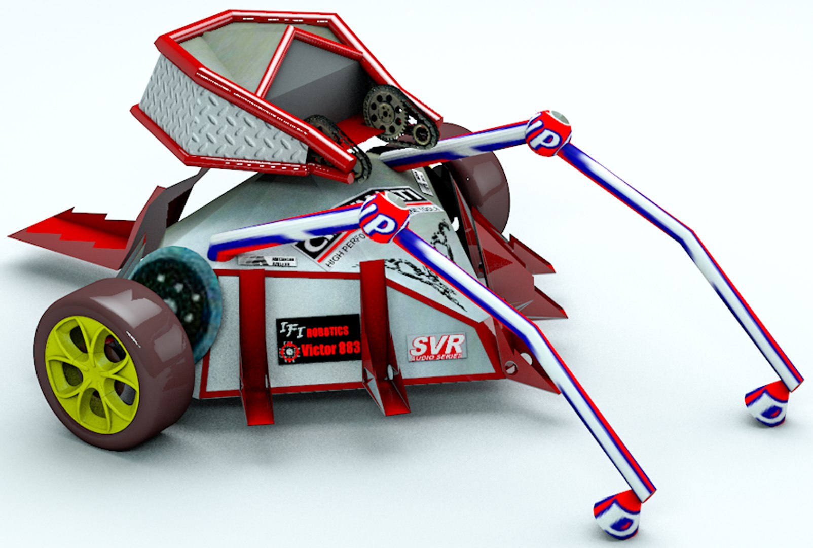 Robot fight 3D model - TurboSquid 1453148