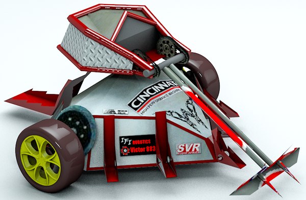 modelo 3d Tazbot Fighting Robot - TurboSquid 1453148