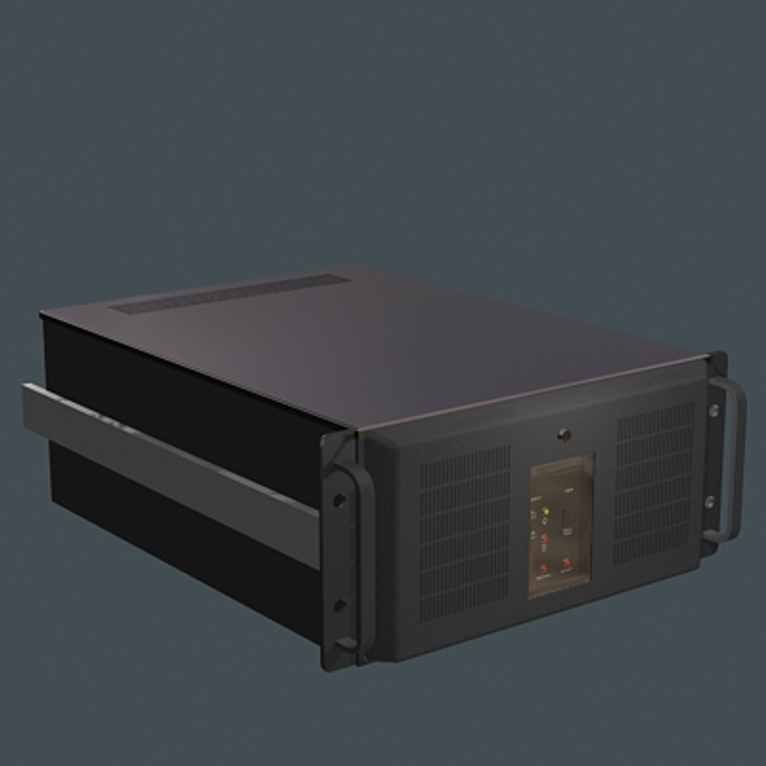 Computer Server 3d Dxf