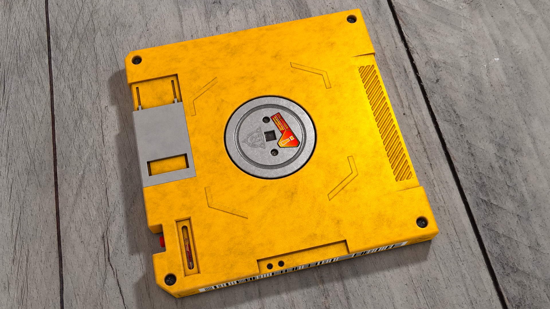 Vintage disk 3D model - TurboSquid 1382286
