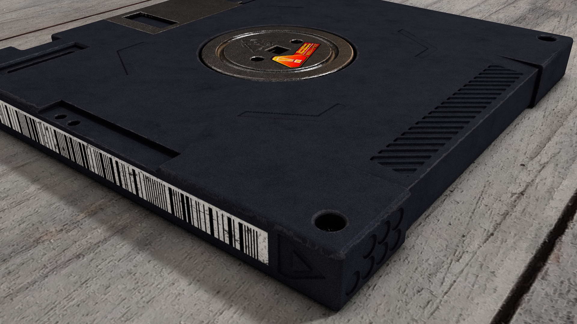 Vintage disk 3D model - TurboSquid 1382286