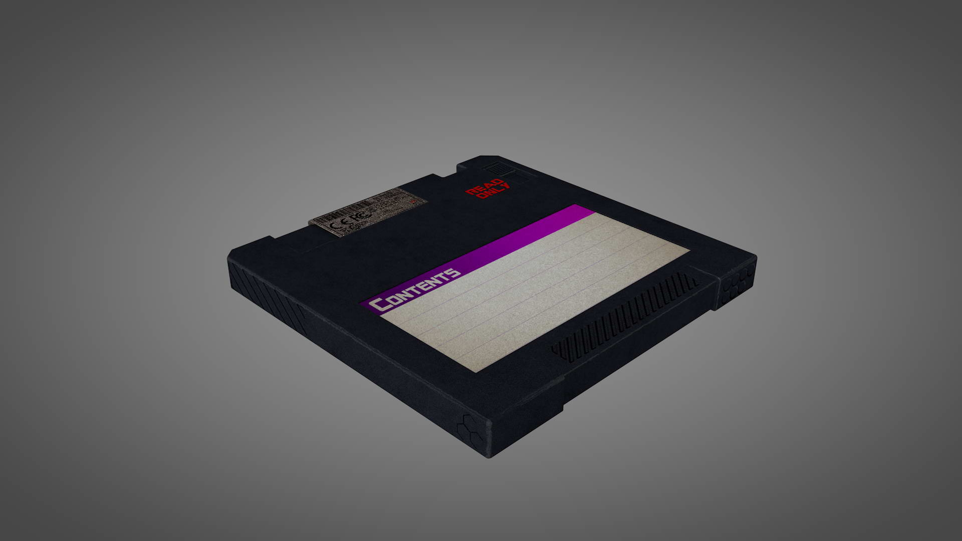 Vintage disk 3D model - TurboSquid 1382286