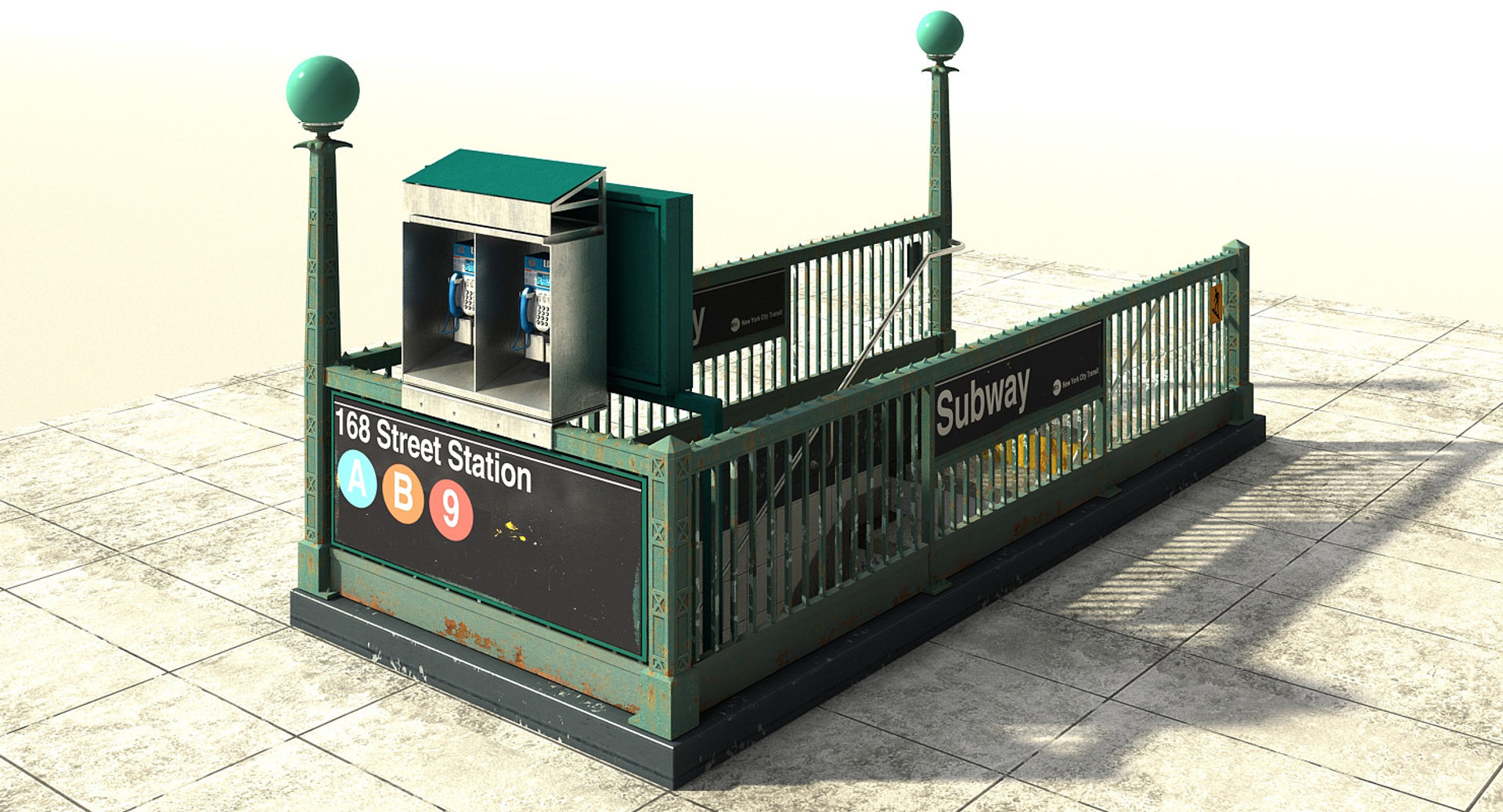 3ds new york subway entrance