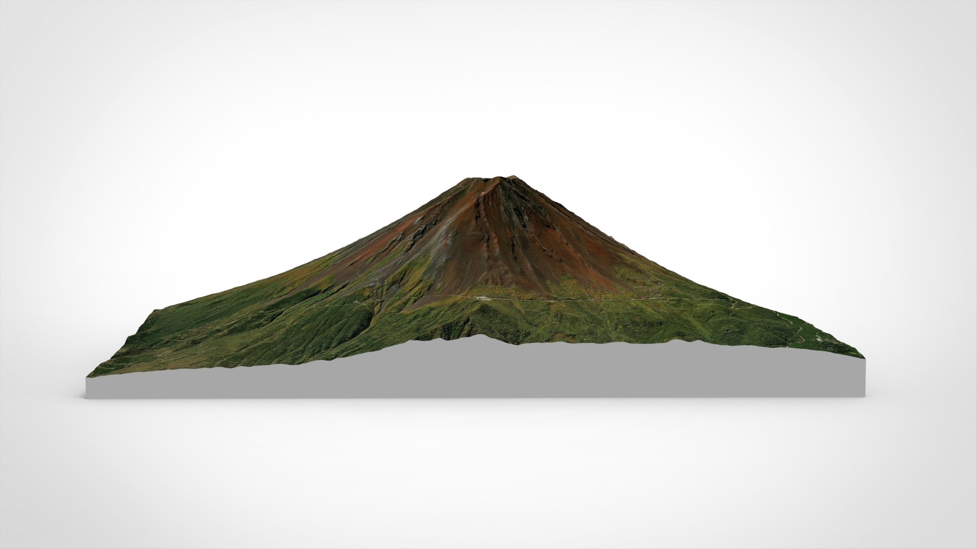 Mountain Landscape Volcano Fuji Japan 3D Model - TurboSquid 2191559