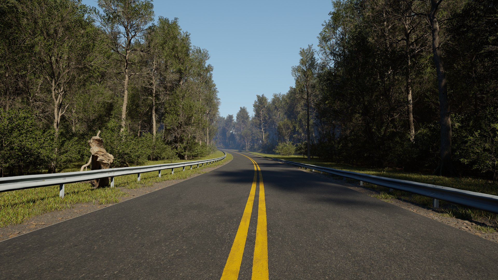 3D Forest Road - Unreal Engine 5 - TurboSquid 2060455
