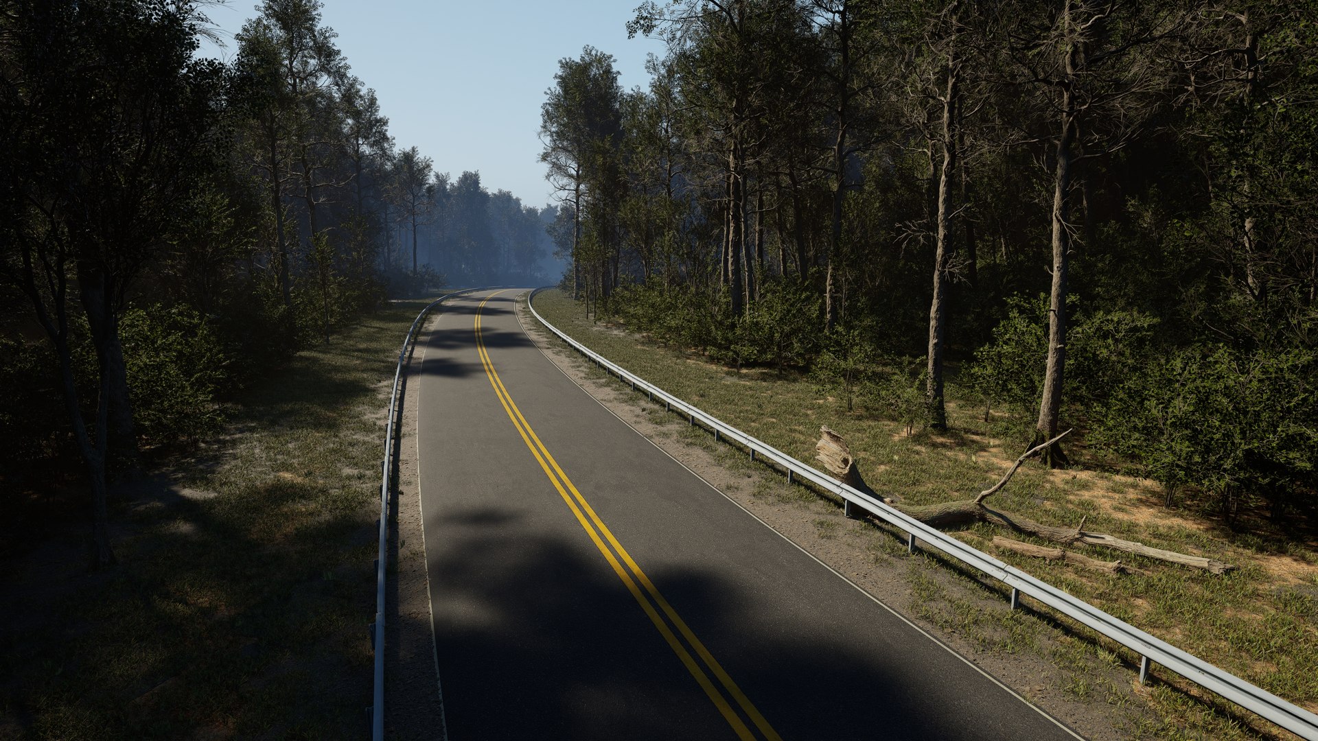3D Forest Road - Unreal Engine 5 - TurboSquid 2060455