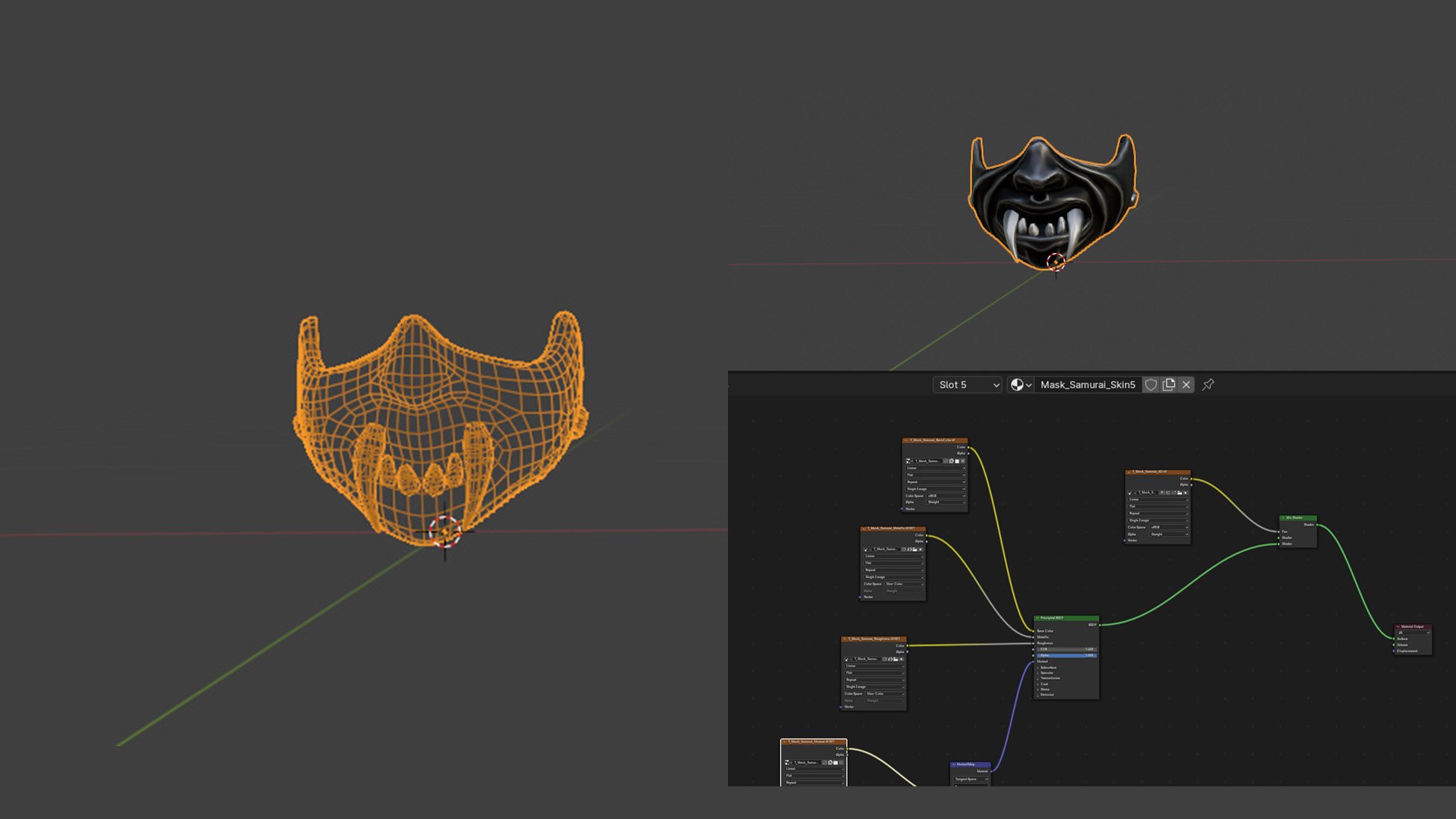3D Mask Samurai Model - TurboSquid 2388168