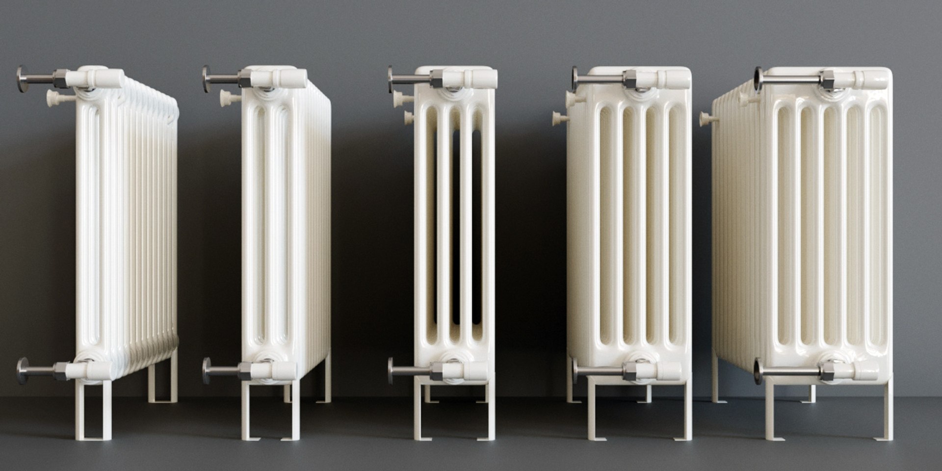 Tubular Radiators 3D - TurboSquid 1191615