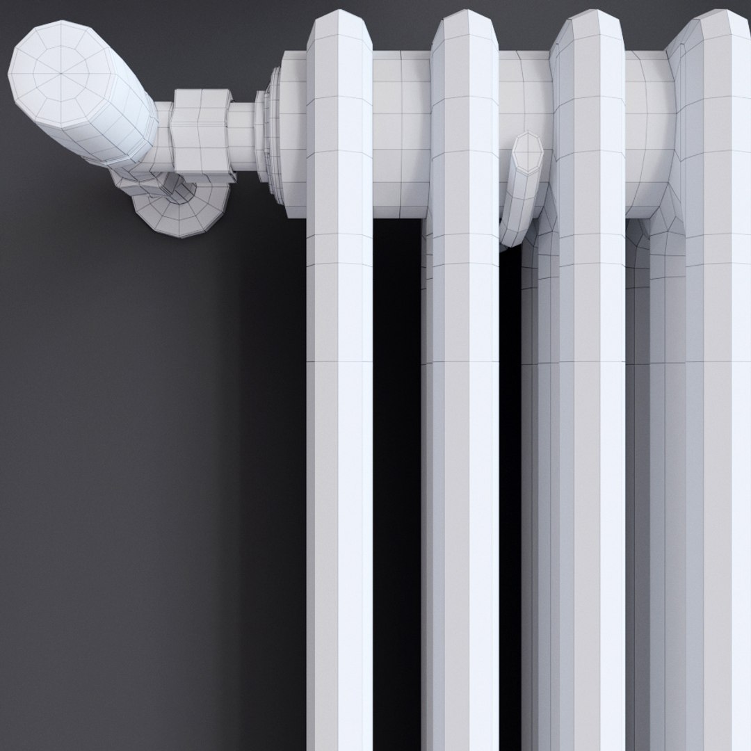 Tubular Radiators 3D - TurboSquid 1191615