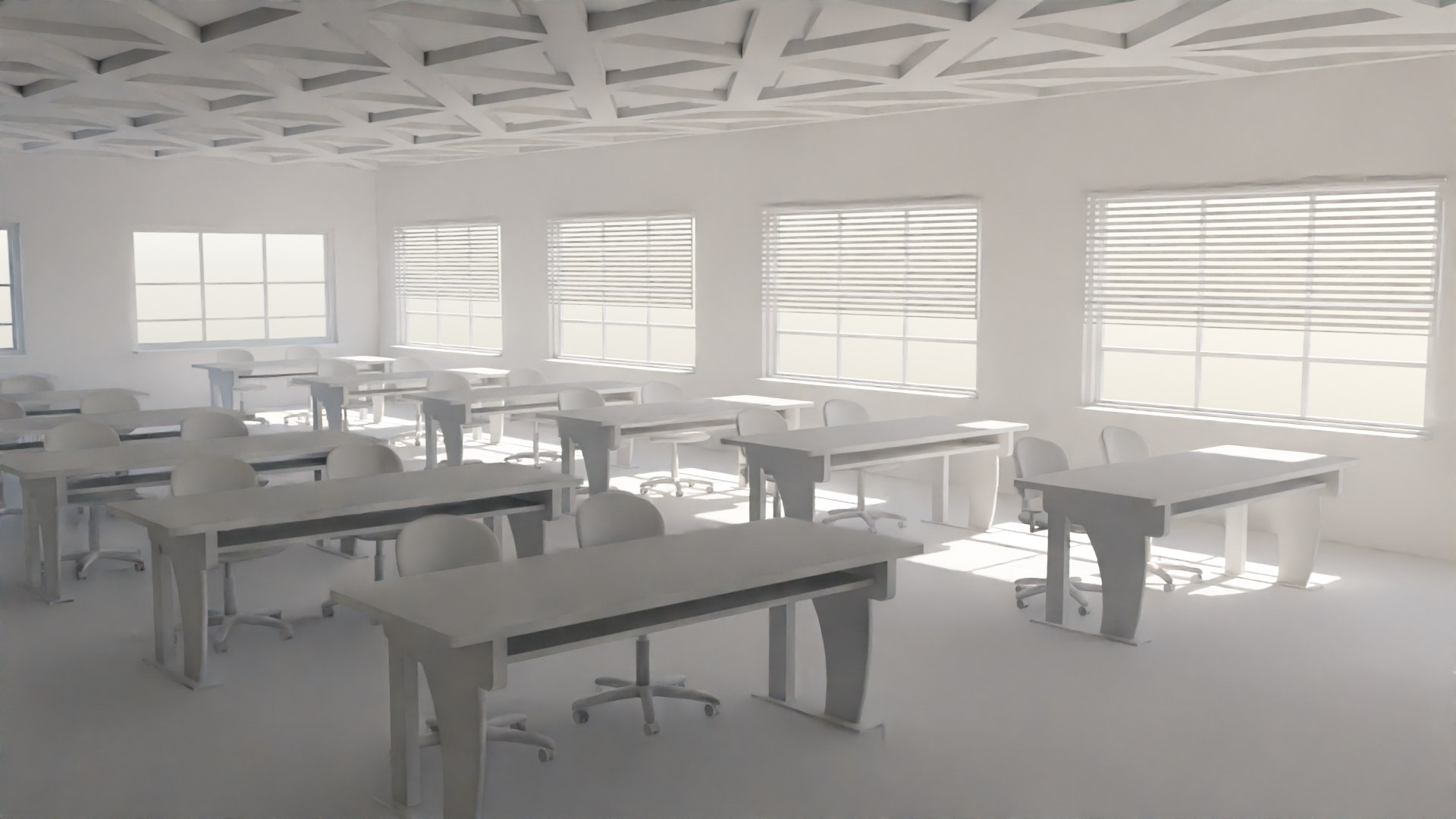 3D School Classroom Model - TurboSquid 2159662