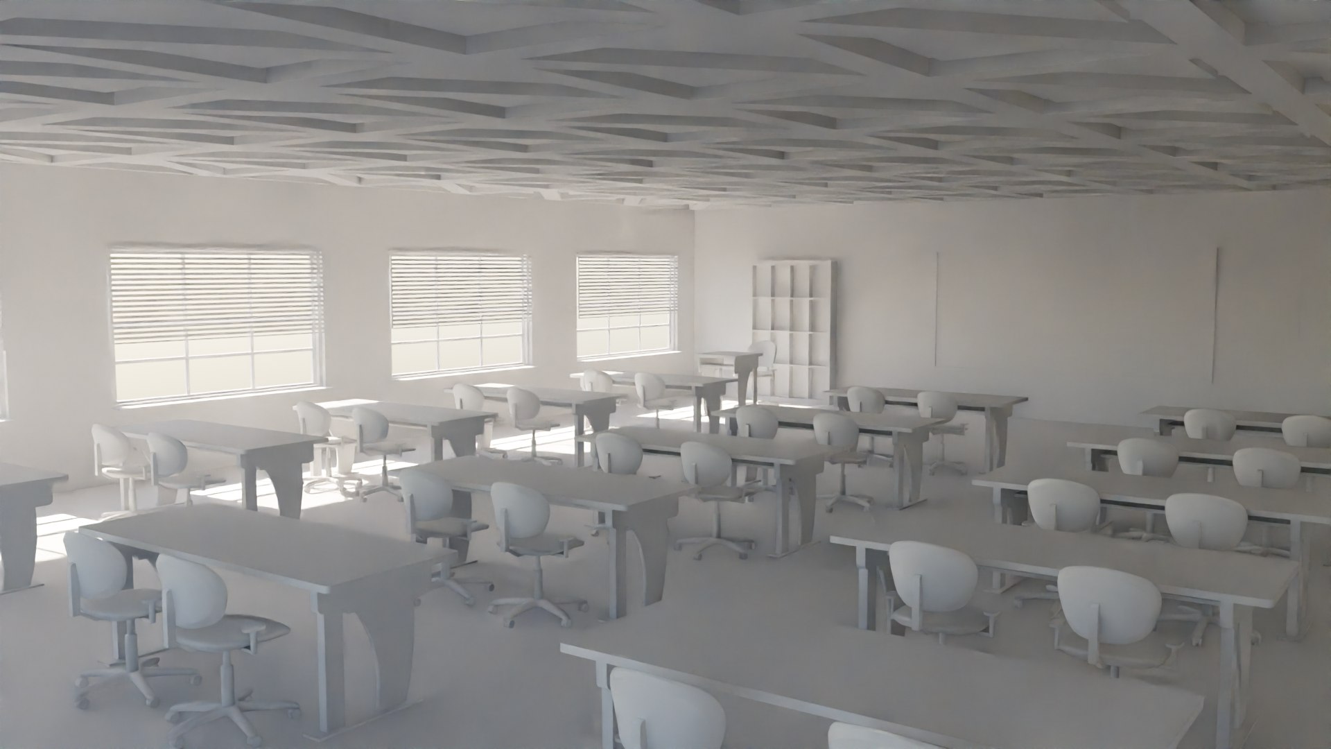 3D School Classroom Model - TurboSquid 2159662