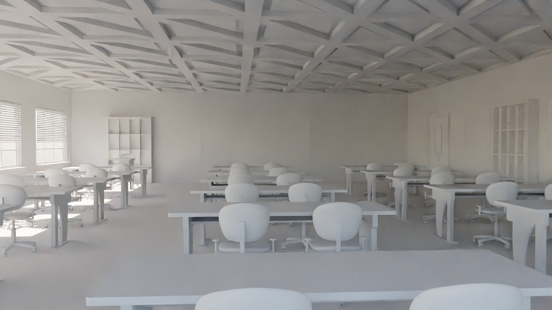 3D School Classroom Model - TurboSquid 2159662