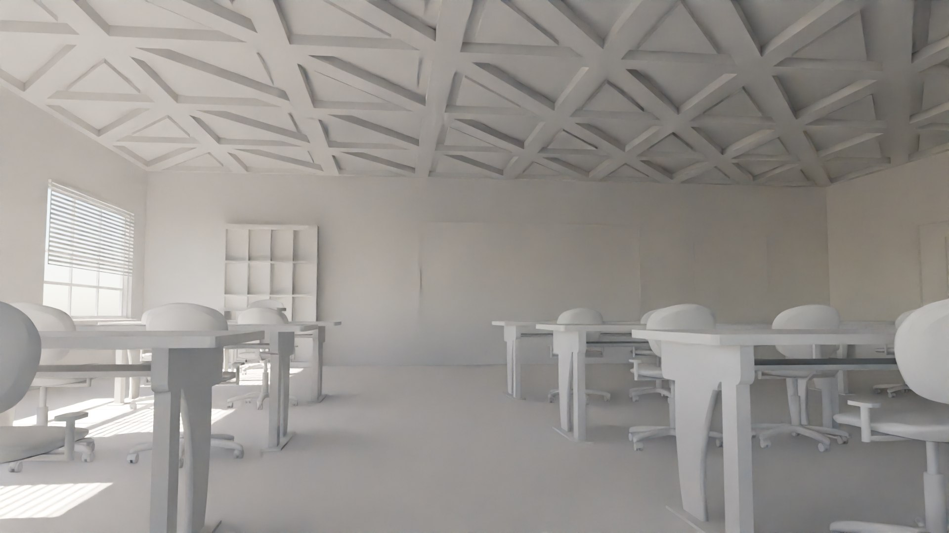 3D School Classroom Model - TurboSquid 2159662