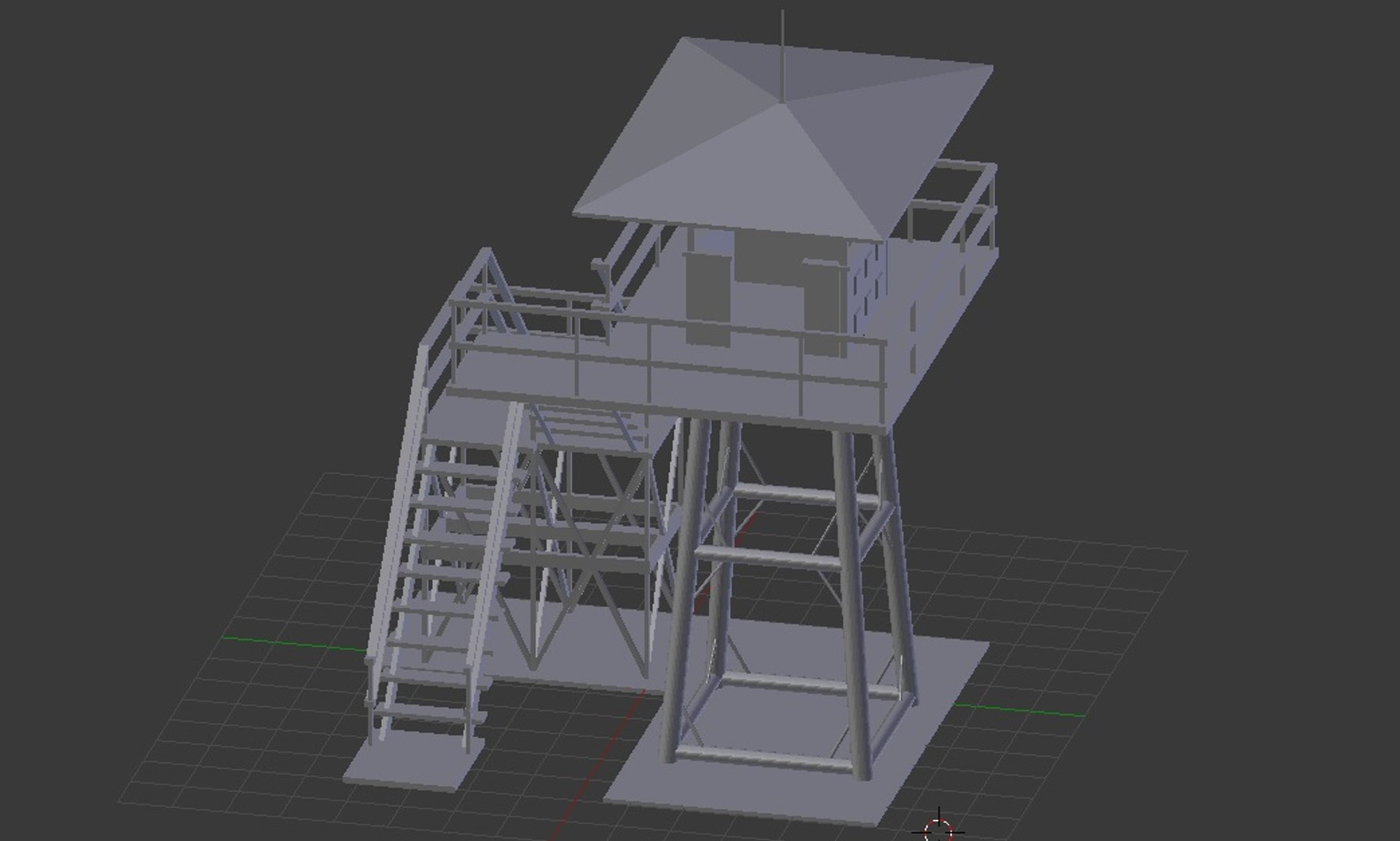 3d Model Watchtower