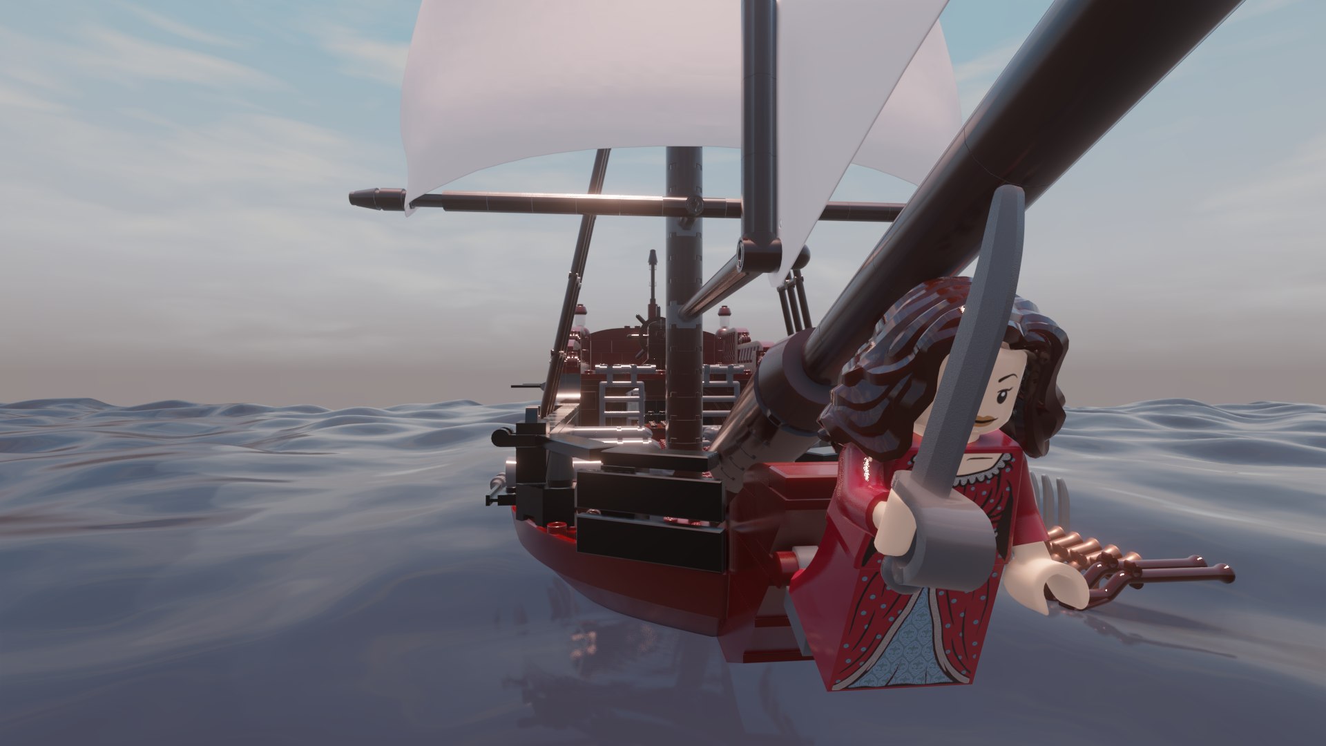 3D LEGO - GERMAN SLOOP - KLEINE JAGERIN - Rogue Film Productions ...