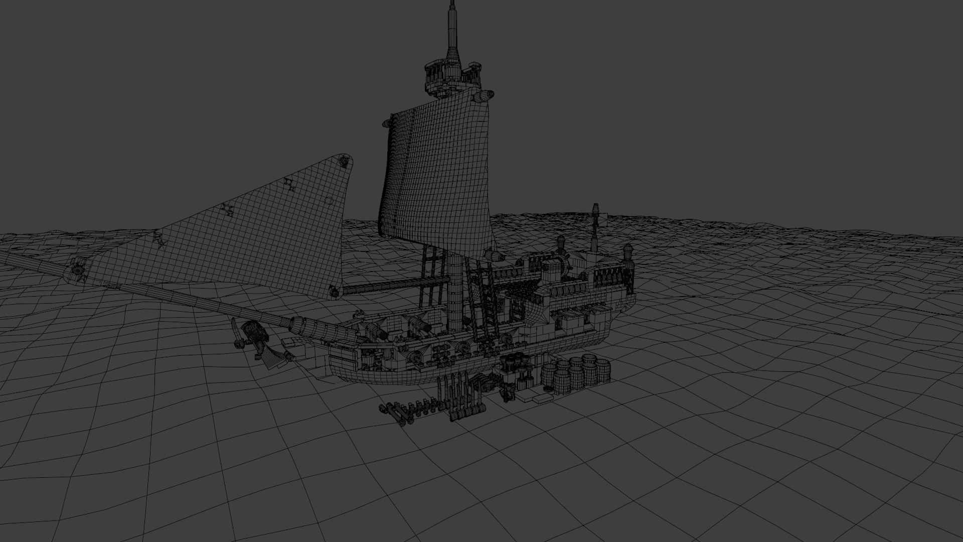 3D LEGO - GERMAN SLOOP - KLEINE JAGERIN - Rogue Film Productions ...