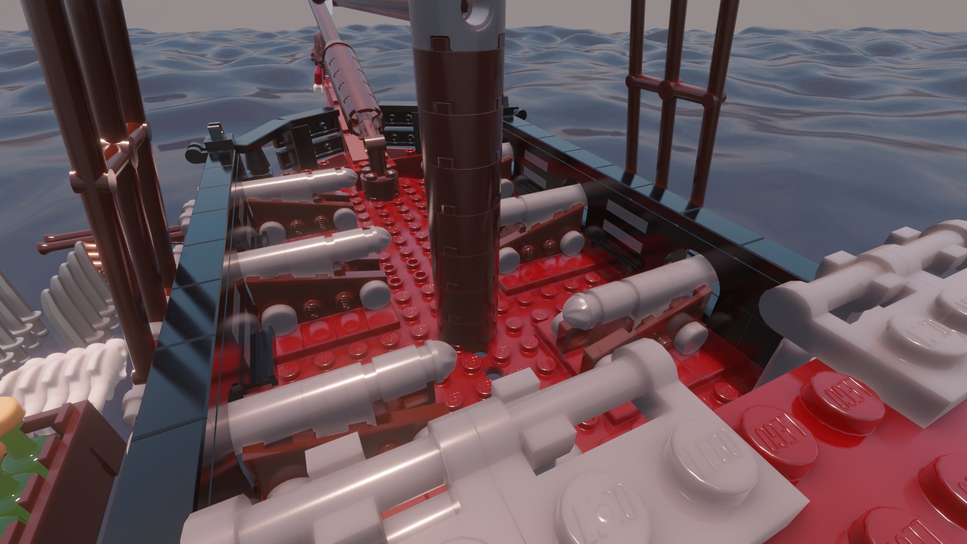 3D LEGO - GERMAN SLOOP - KLEINE JAGERIN - Rogue Film Productions ...