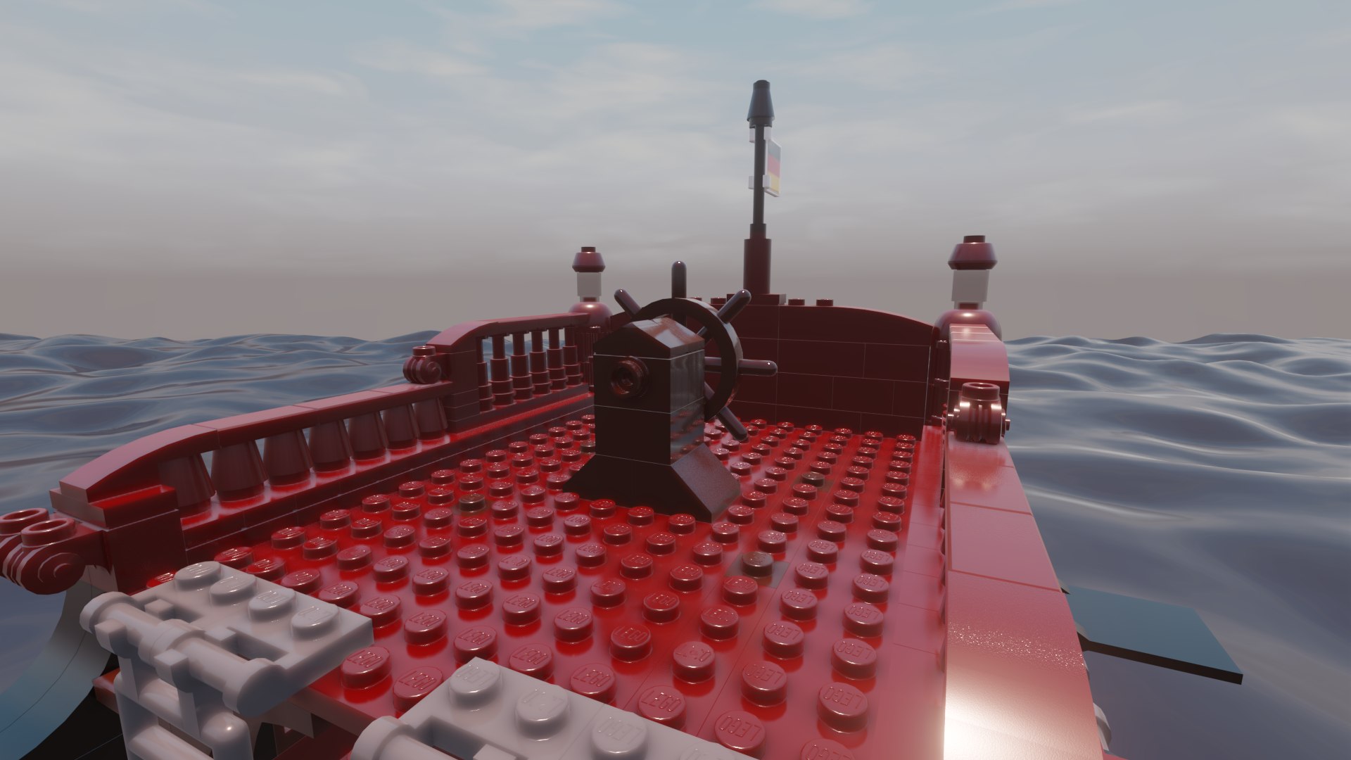 3D LEGO - GERMAN SLOOP - KLEINE JAGERIN - Rogue Film Productions ...