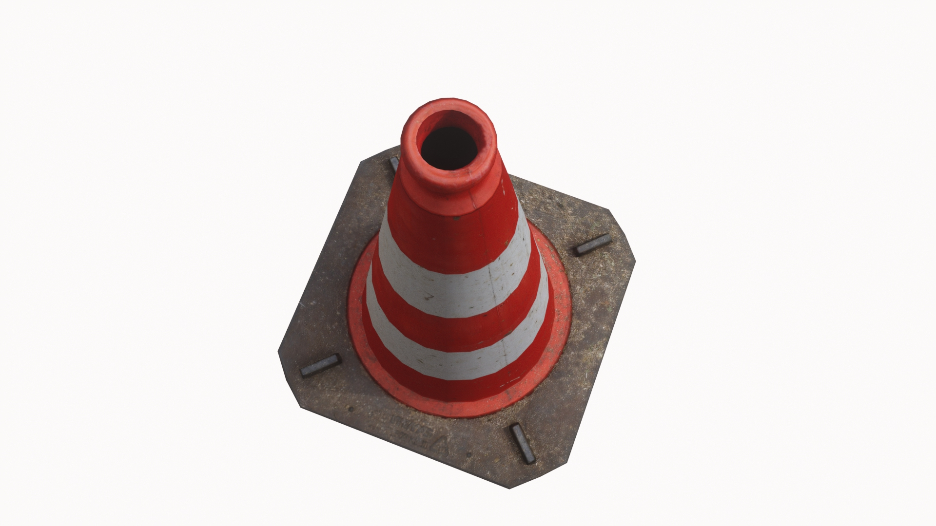 Traffic Cone lowpoly 3D model - TurboSquid 1809855