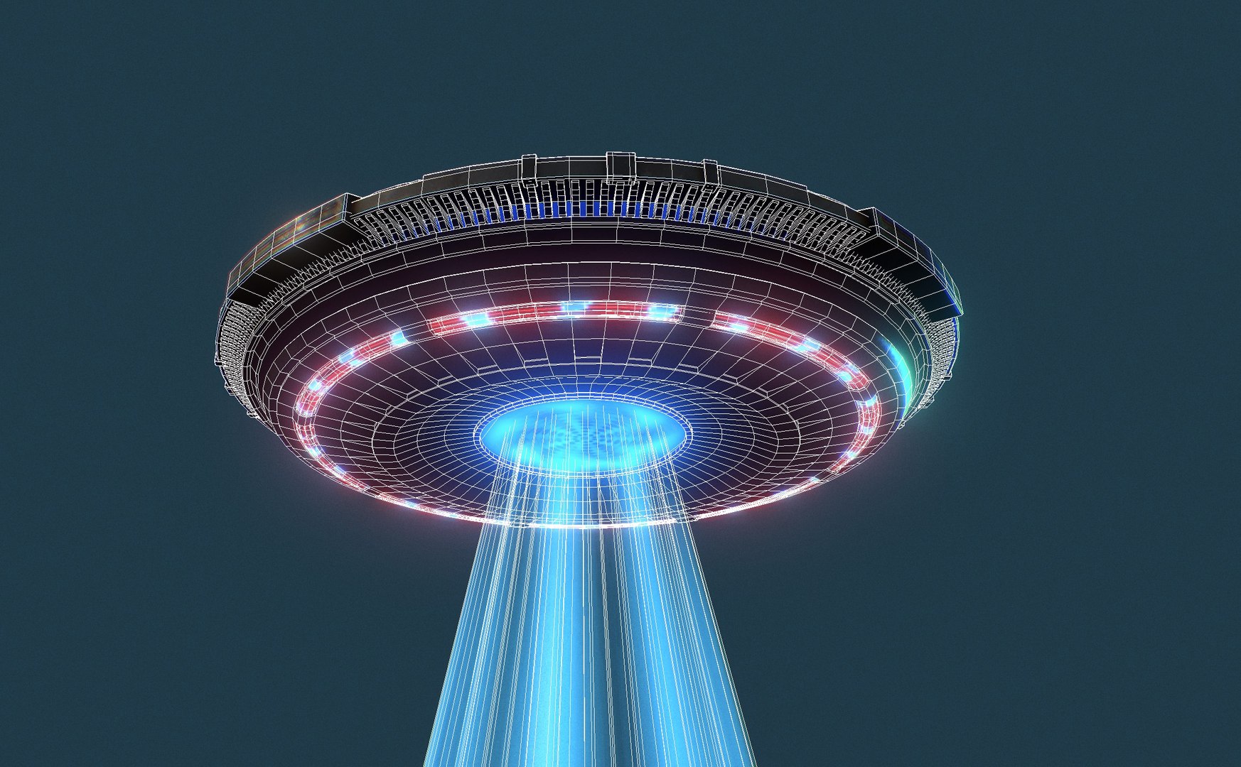 3D UFOAnimated Model - TurboSquid 2124074