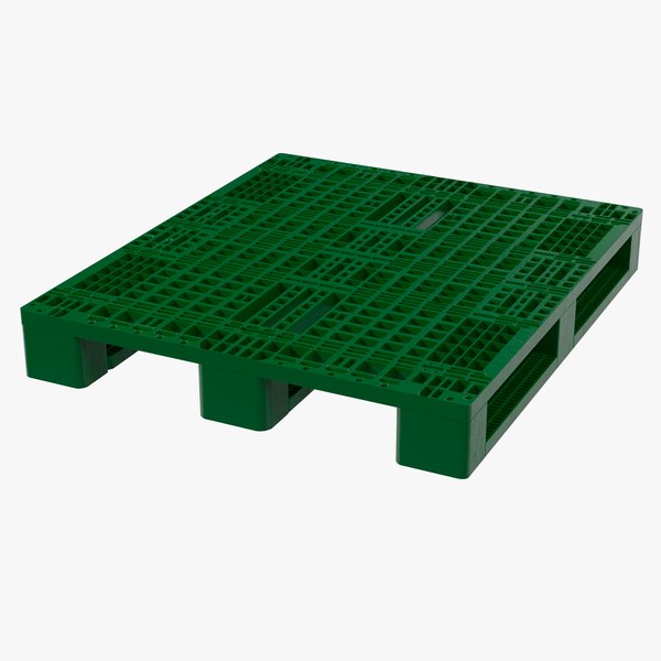 modelo 3d Paleta de plástico verde - TurboSquid 1067427