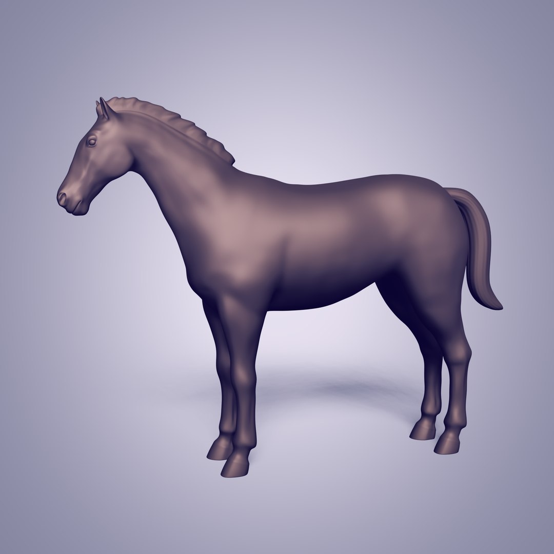 Horse Blender 3D Model - TurboSquid 2237922