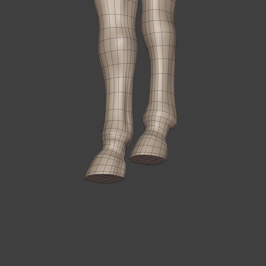 Horse Blender 3D Model - TurboSquid 2237922