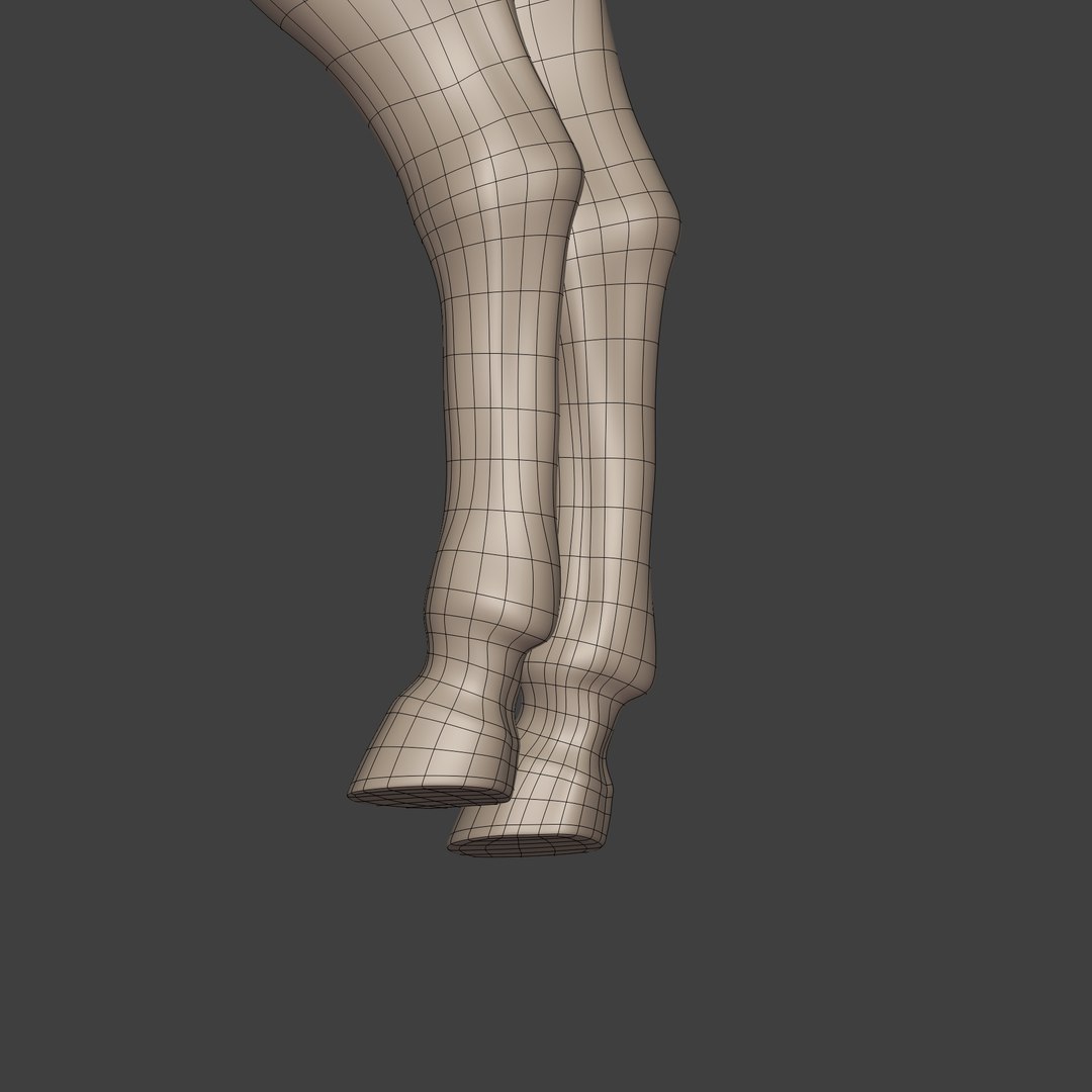 Horse Blender 3D Model - TurboSquid 2237922