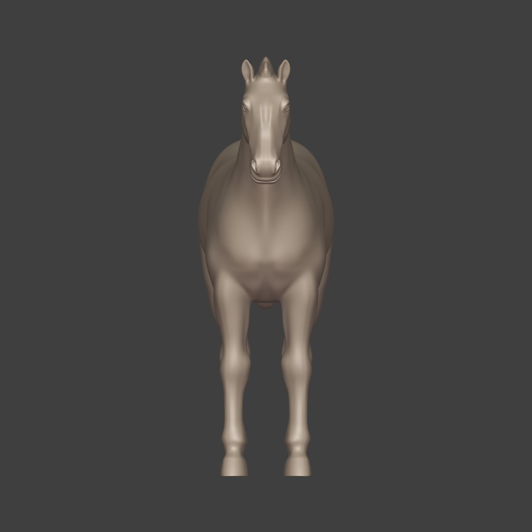 Horse Blender 3D Model - TurboSquid 2237922